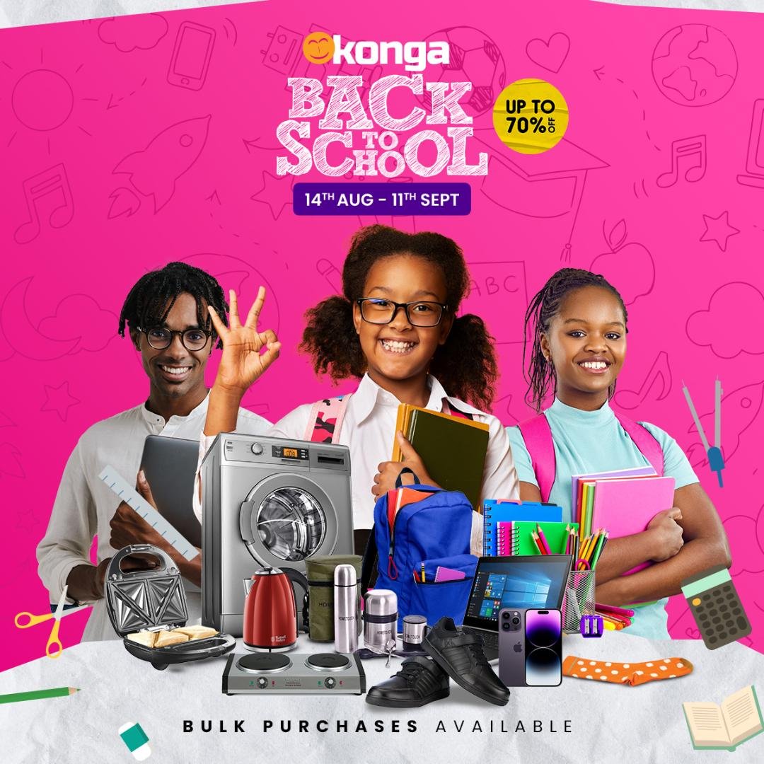 Back to School Konga Pledges Huge Discounts Special Deals For