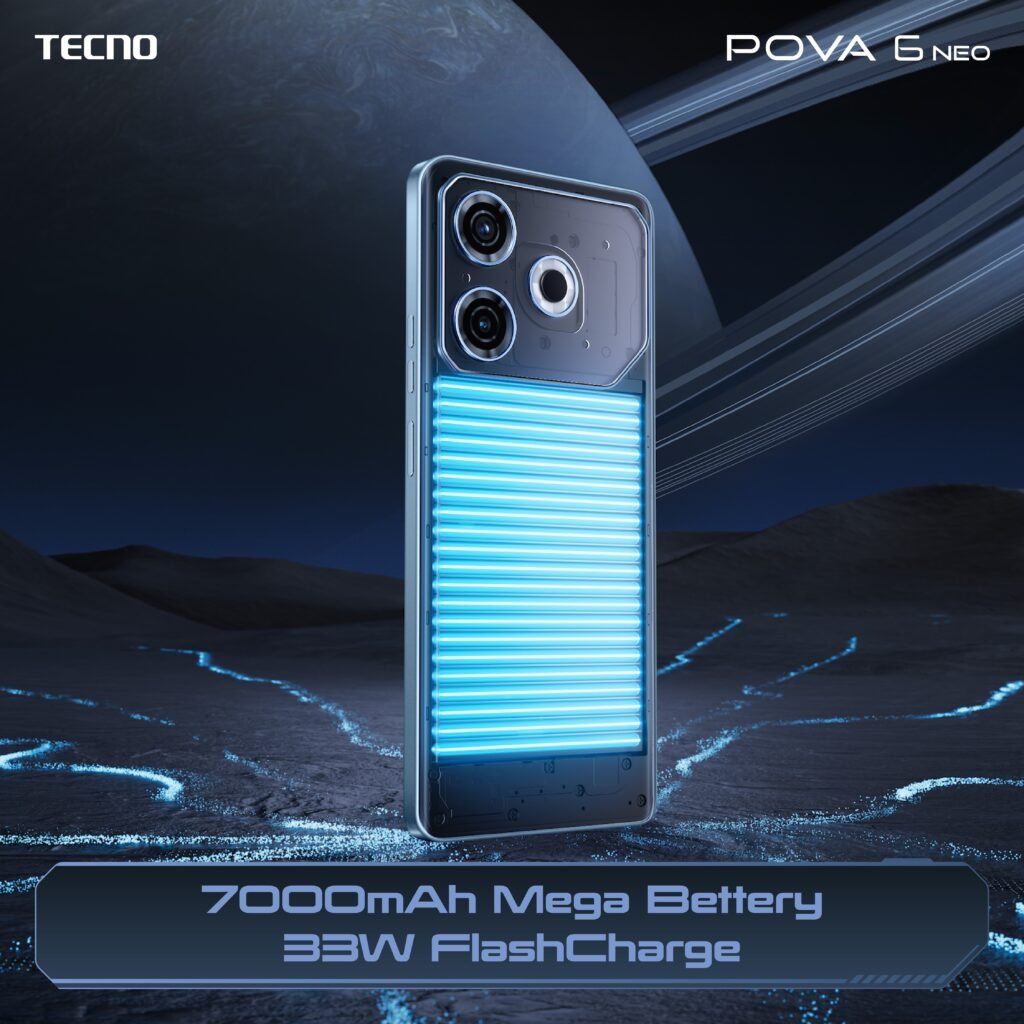 TECNO POVA 6 Neo offers extended battery life for modern lifestyle ...